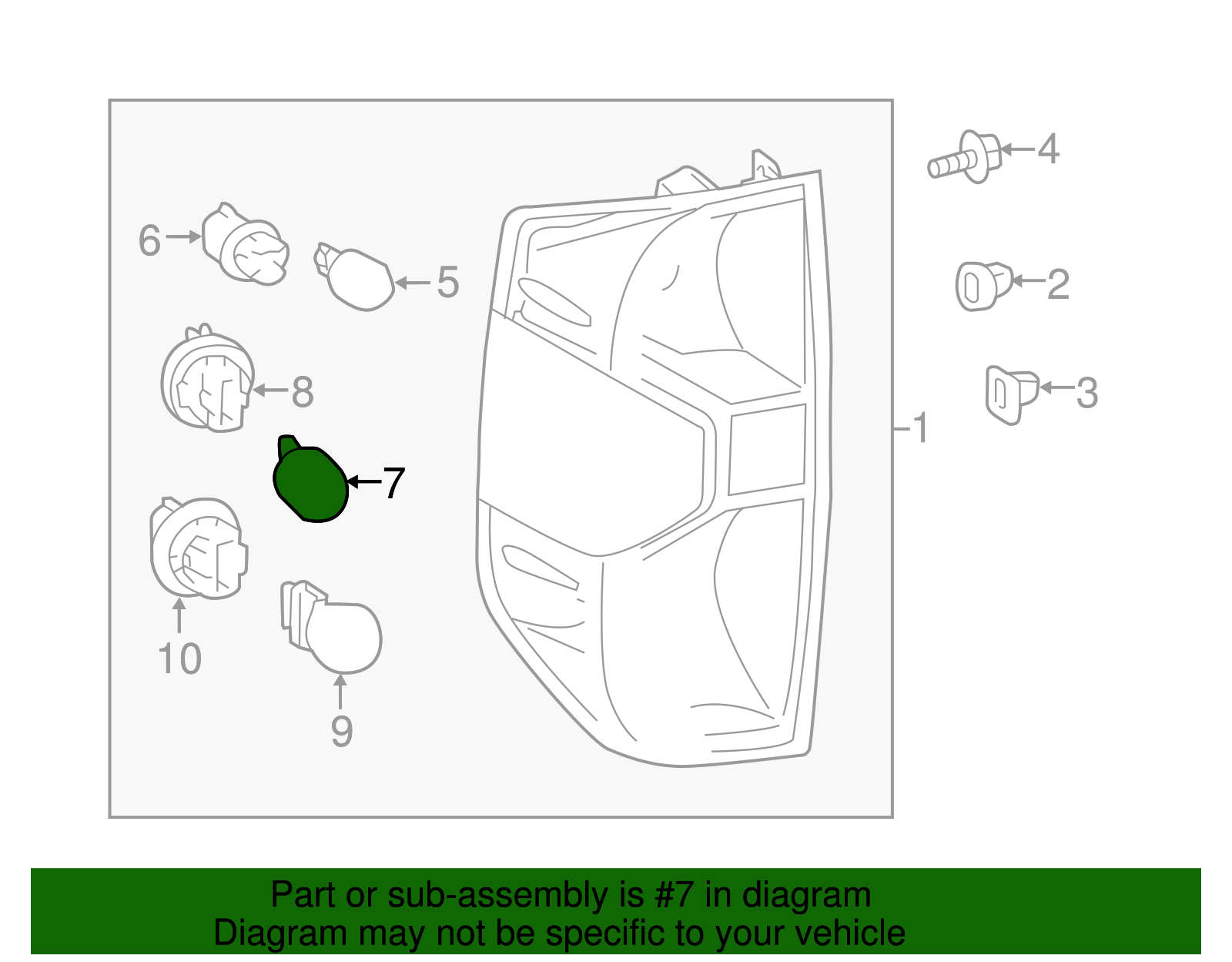 1996-2021 Toyota Bulb 90981-13043 | OEM Parts Online