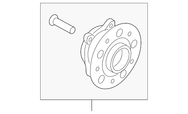 51750-J5500 - Hyundai Hub Assembly 2019-2025 Genesis G70 | Performance ...