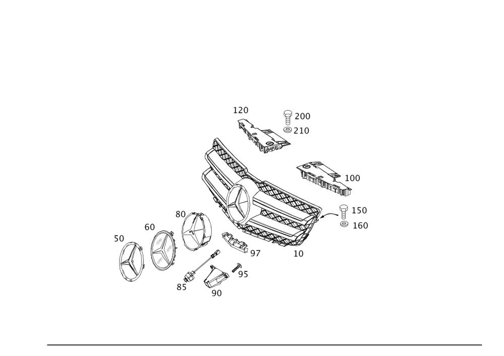 204-885-04-36 - Bracing 2010-2015 Mercedes-Benz | Mercedes-Benz USA Parts