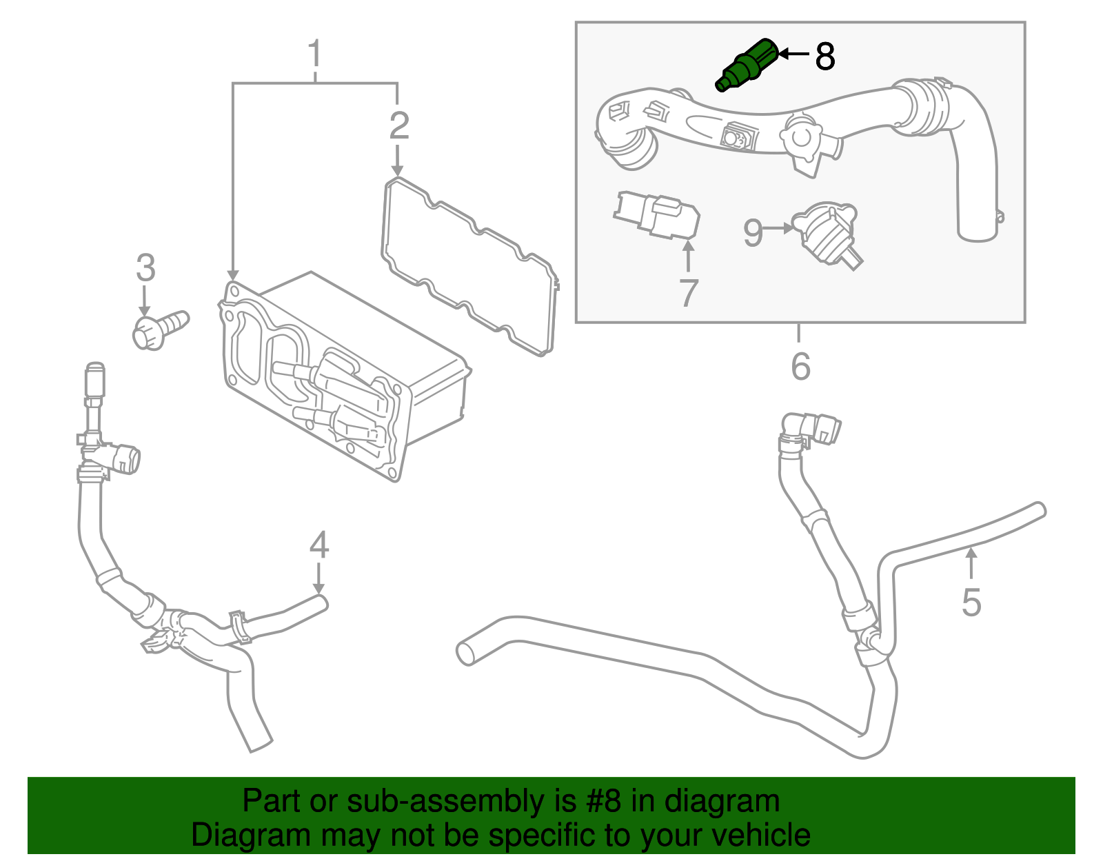 2014-2020 Ford Motorcraft™ Air Intake Temp Sensor DY-1278 | Miracle ...