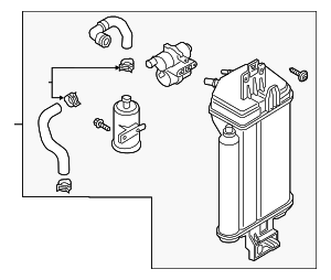 3Q0-201-797-D - Vapor Canister 2022-2023 Volkswagen Arteon | Bam ...