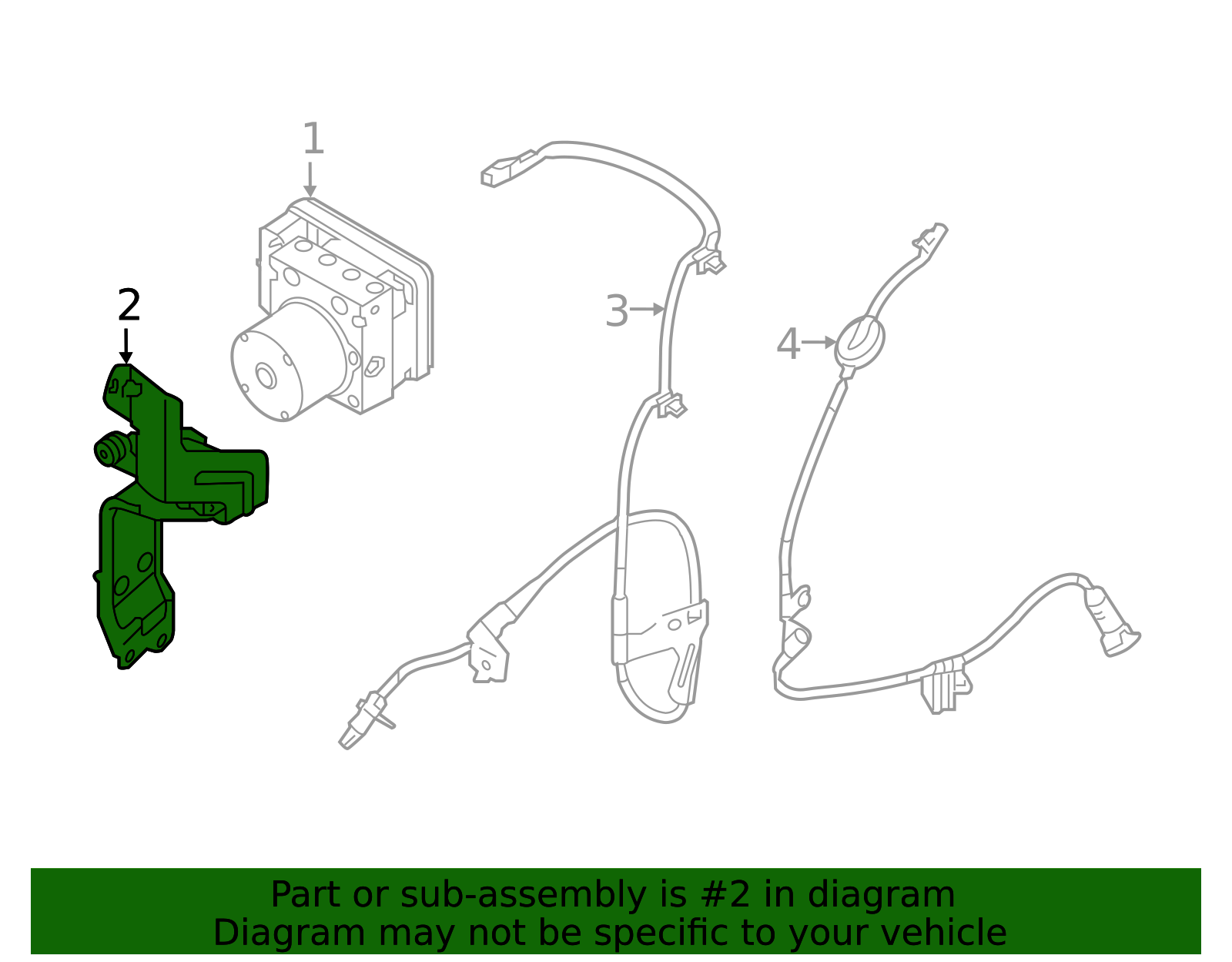 2018-2022 Hyundai Accent Mount Bracket 58960-H9200 | MotorMotor