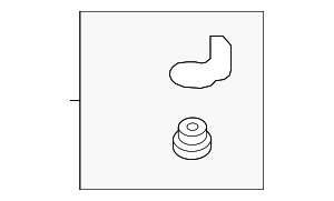 74176-TM8-A00 - 2010-2016 Honda - Bracket L Radiator Mounting (Upper ...