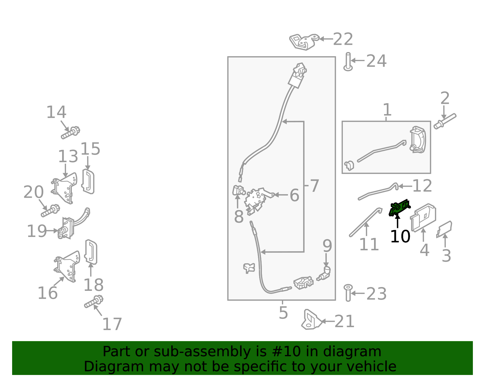 Door Handle Link F81Z-28431A43-AA | OEM Parts Online