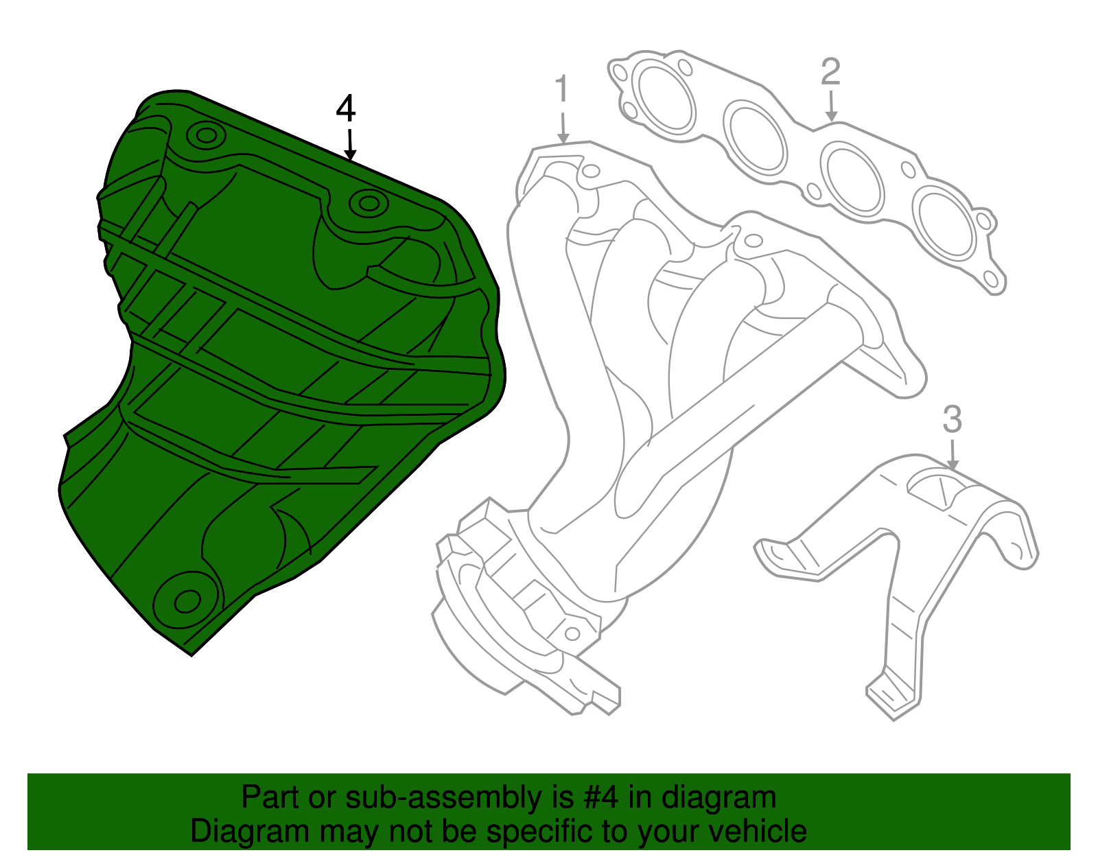 18120-PLD-000 - 2001-2005 Honda Civic - Cover Ex Manifold | All ...