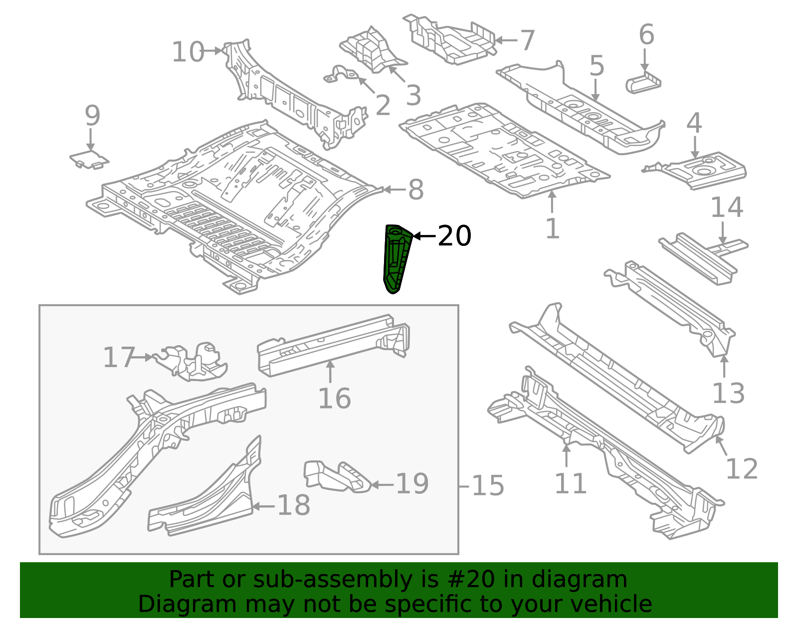 51095-30030 - High-Quality Hook for 2025 Toyota Crown Signia ...