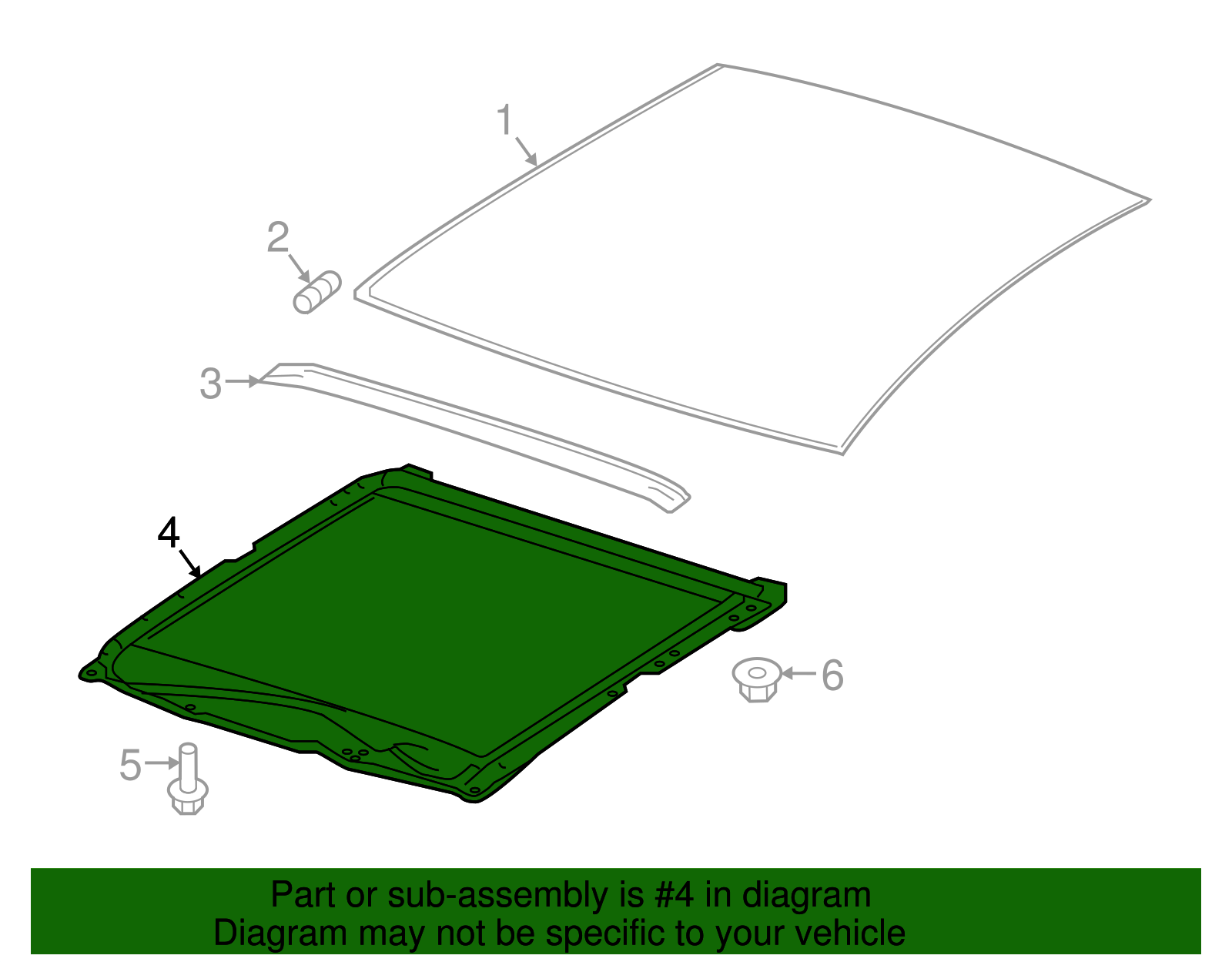 2017-2018 Infiniti QX30 Sunshade 91250-5DA2D | Infiniti Parts Online