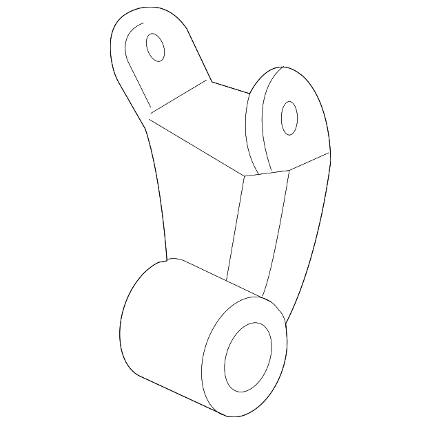 2020-2025 GM Rear Spring Shackle 84492096 GM | GMPartsDirect.com