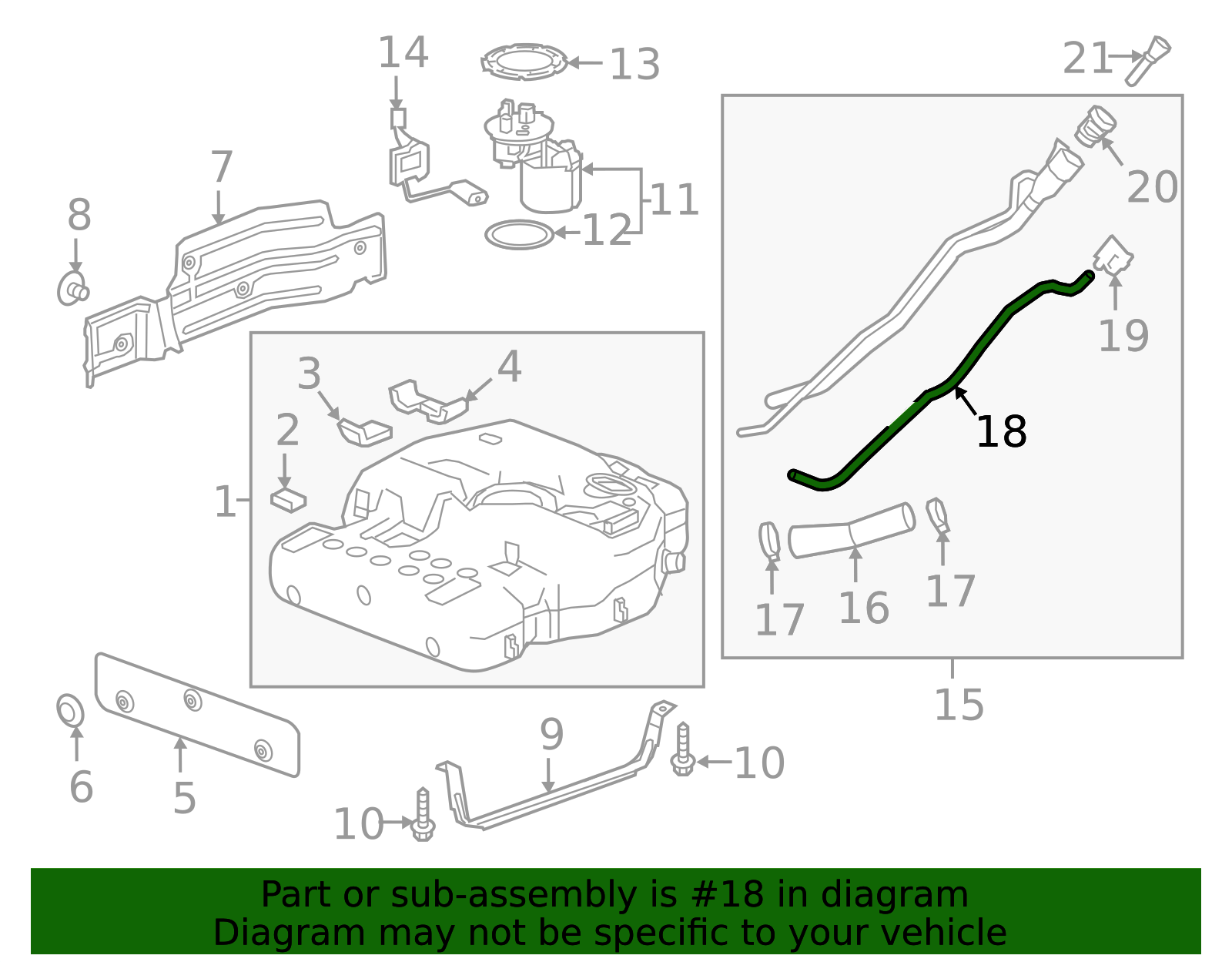 2017-2024 GM Vent Hose 85138843 | Capital Chevy Parts