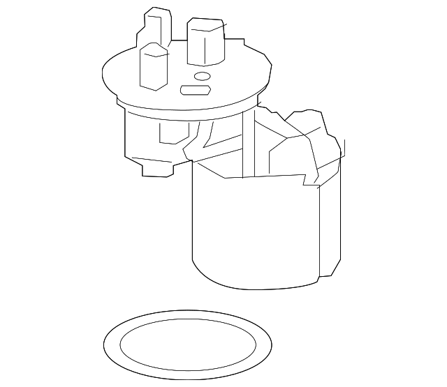2017-2025 GM Fuel Tank Fuel Pump Module Kit without Level Sensor, with ...