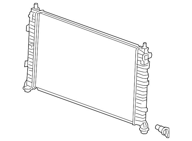 2019-2025 GM Radiator 85575815 GM | GMPartsDirect.com