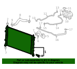 2019-2025 GM Radiator 85575815 GM | GMPartsDirect.com