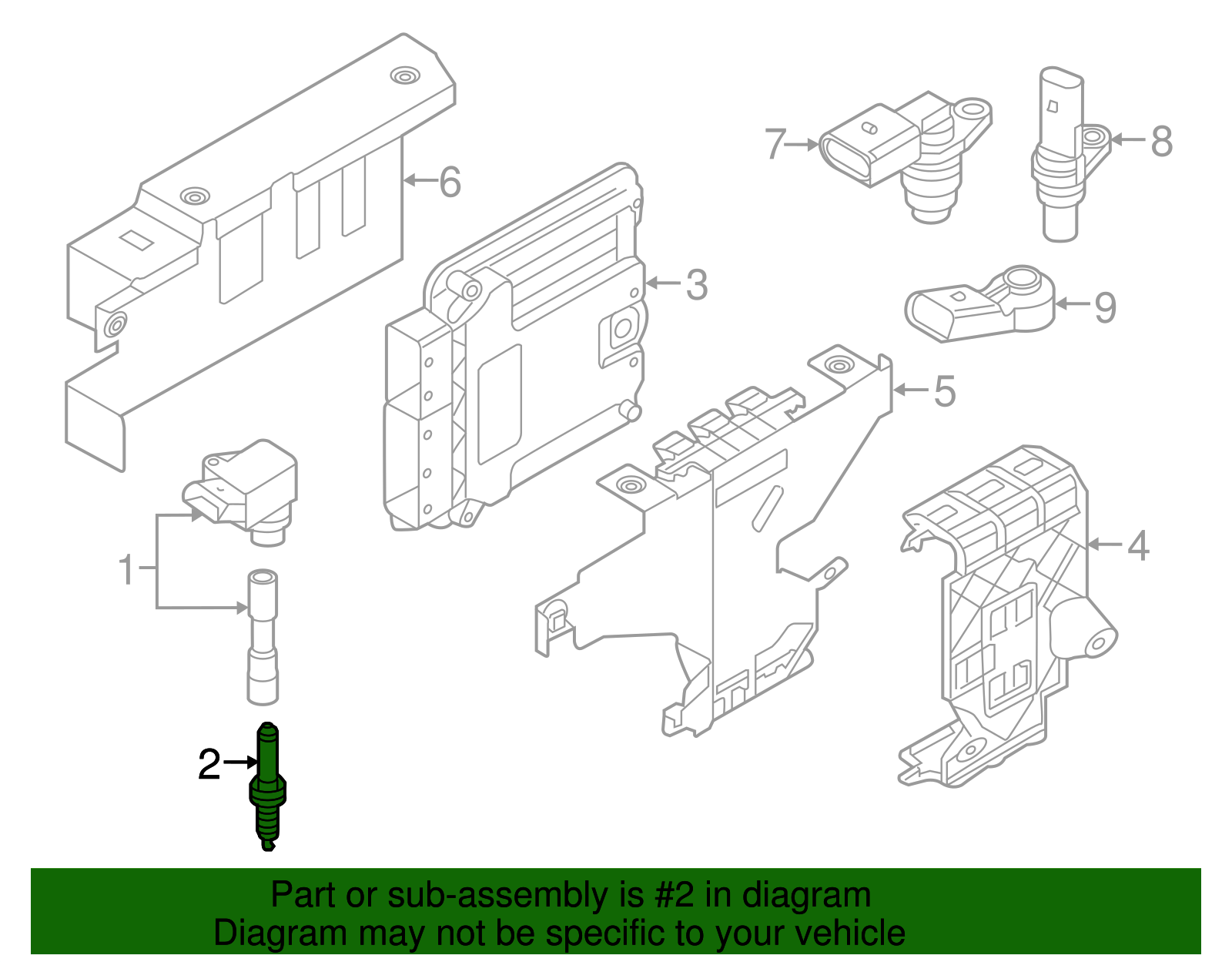 06K-905-601-B - Volkswagen Spark Plug 2015-2019 Volkswagen ...