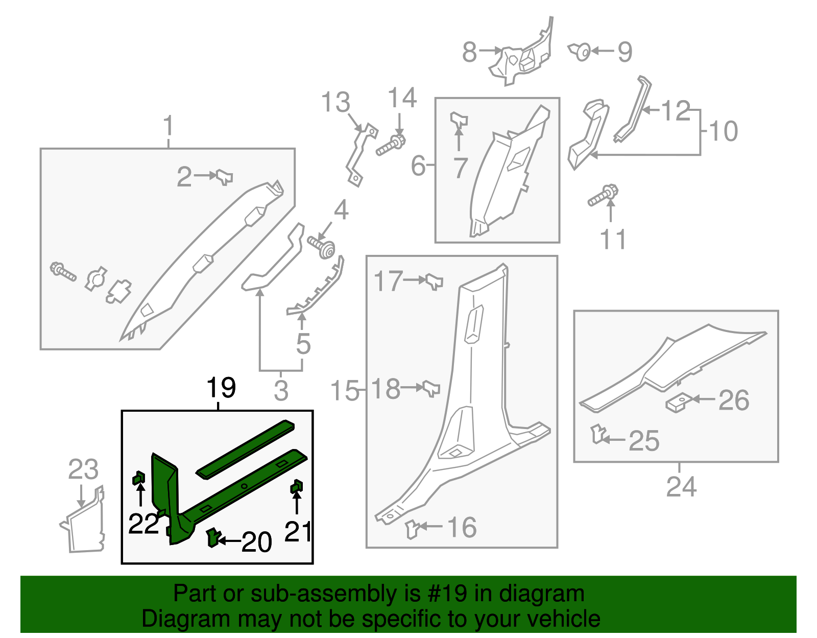 2018-2021 Ford Expedition | Front Sill Plate | KL1Z-7813208-BA | Walls ...