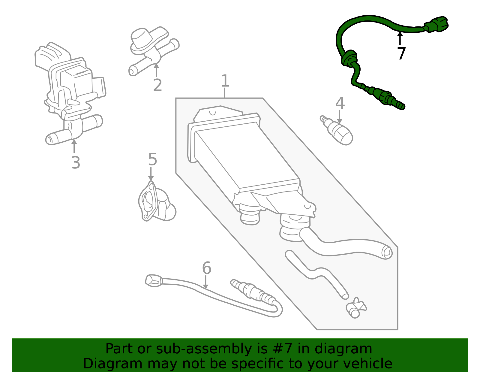 89465-52060 - Oxygen Sensor 2000-2002 Toyota Echo | Toyota San Diego Parts