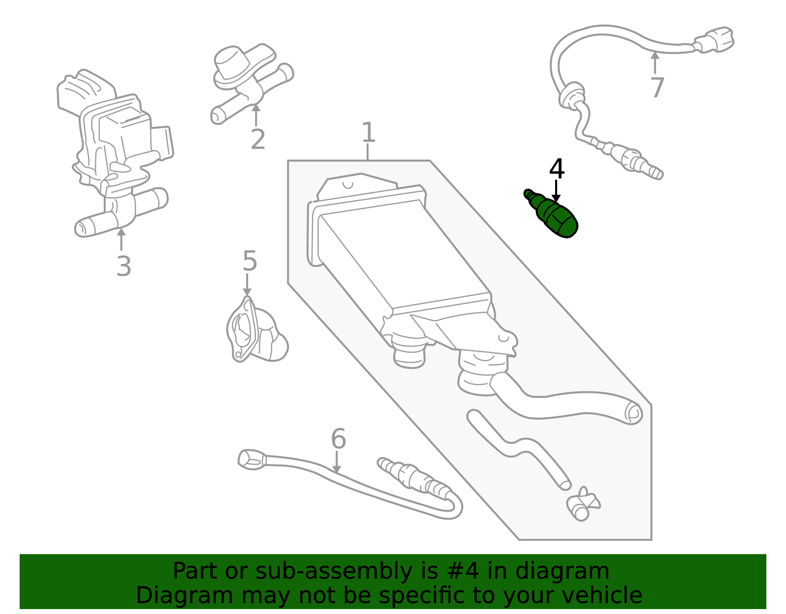 Genuine Official Toyota Engine Coolant Temperature Sensor part# 89422 ...