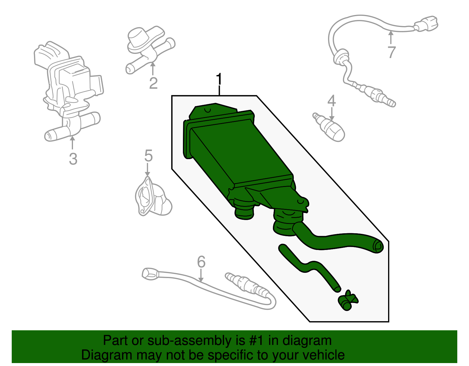 77740-52070 - Toyota Vapor Canister 2003-2005 Toyota | Performance Auto ...