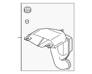 L33D-13-200A - 2007-2012 Mazda CX-7 - Air Inlet Duct | Mazda Part Direct