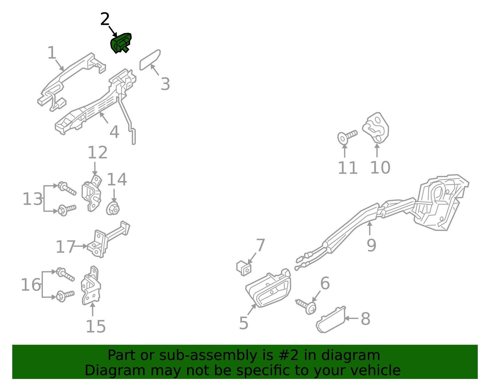 2017-2020 Toyota 2017-2020 Toyota - Cover 69227-WB024 | Sparks Parts