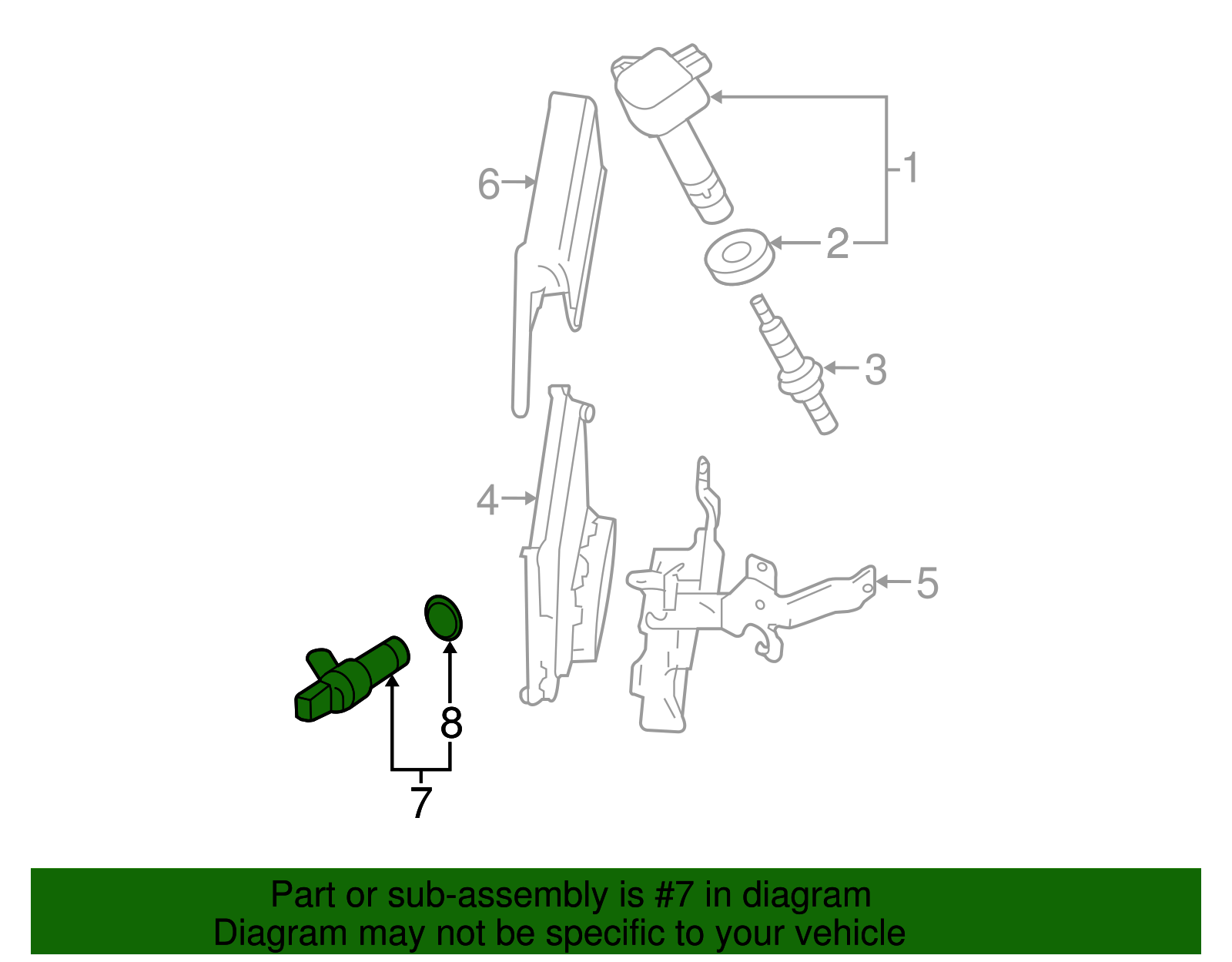 2003-2011 Honda Crankshaft Position Sensor 37500-RAA-A01 | OEM Parts Online