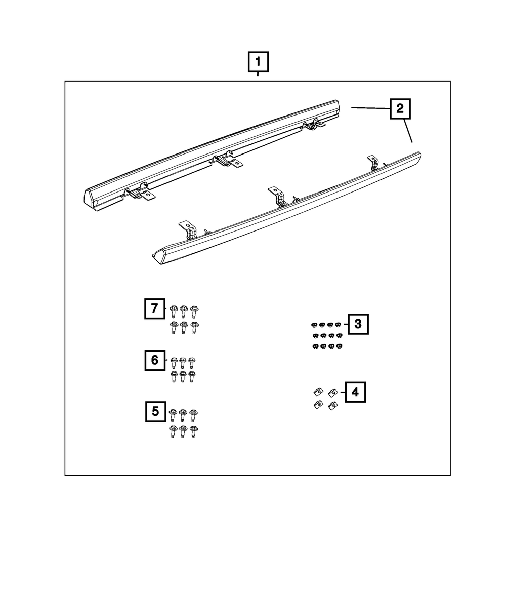 55397068AI - Floor Sill 2007-2018 Jeep | The Official Mopar eStore