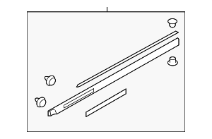 91112AL601 - Lower Molding - 2017-2019 Subaru Outback | World OEM Parts ...