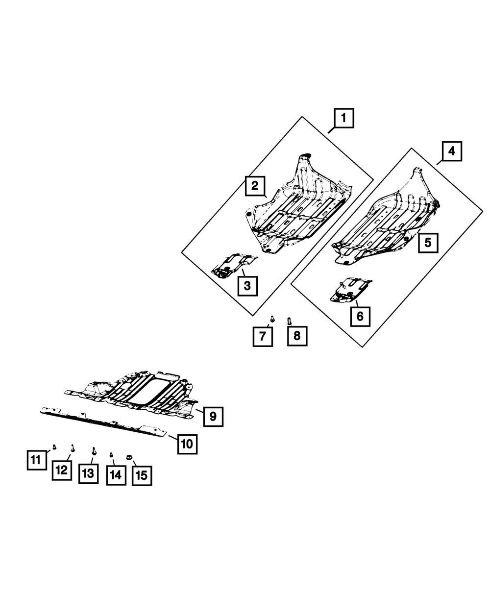 2017-2026 Jeep Compass Oil Pan Skid Plate 68454521AA | Mopar.com ...