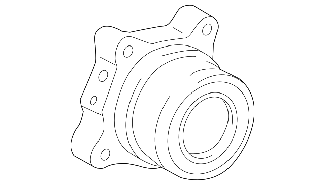 2005-2019 Toyota Rear Right Wheel Hub Bearing Assembly Tacoma | Toyota ...