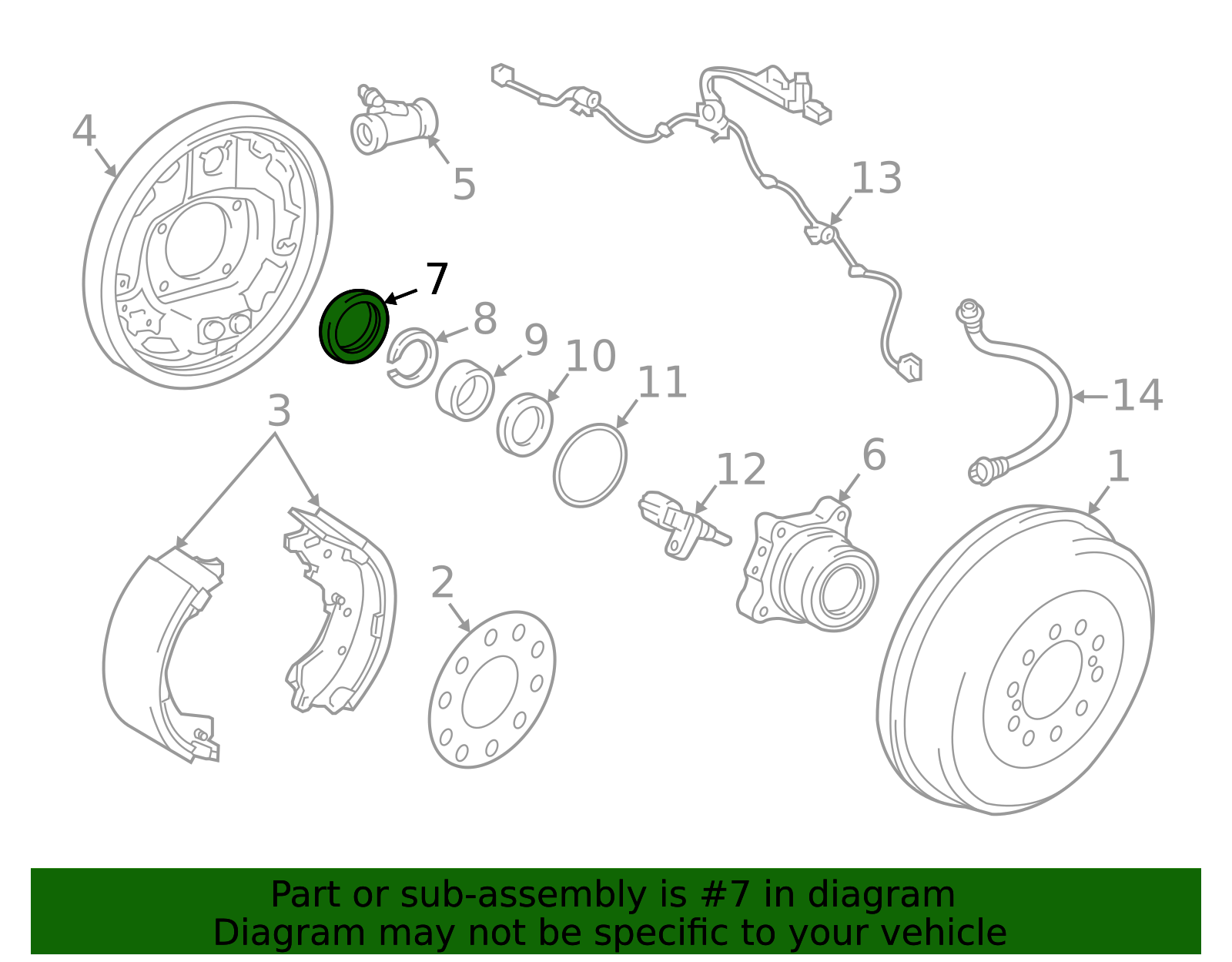 2003-2026 Toyota Drive Axle Shaft Seal (Left, Right, Rear) 90310-58003 ...