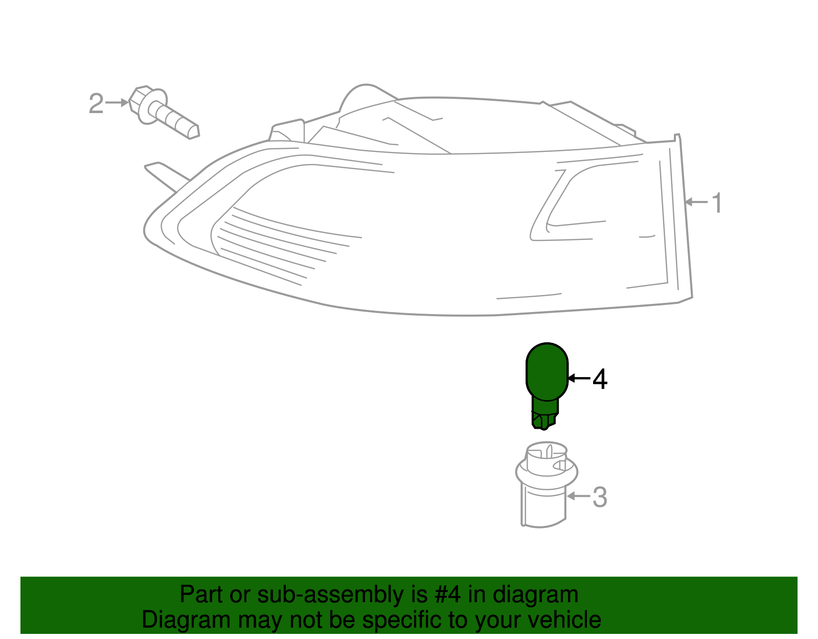 90981-11059 - Backup Lamp Bulb 1990-2023 Lexus | Lexus of Stevens Creek ...