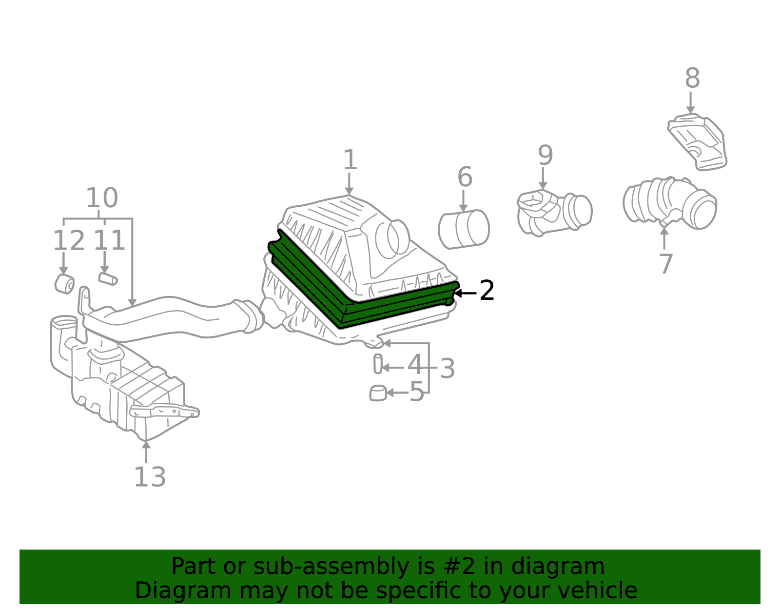 Air Filter 28113-37101 | OEM Parts Online