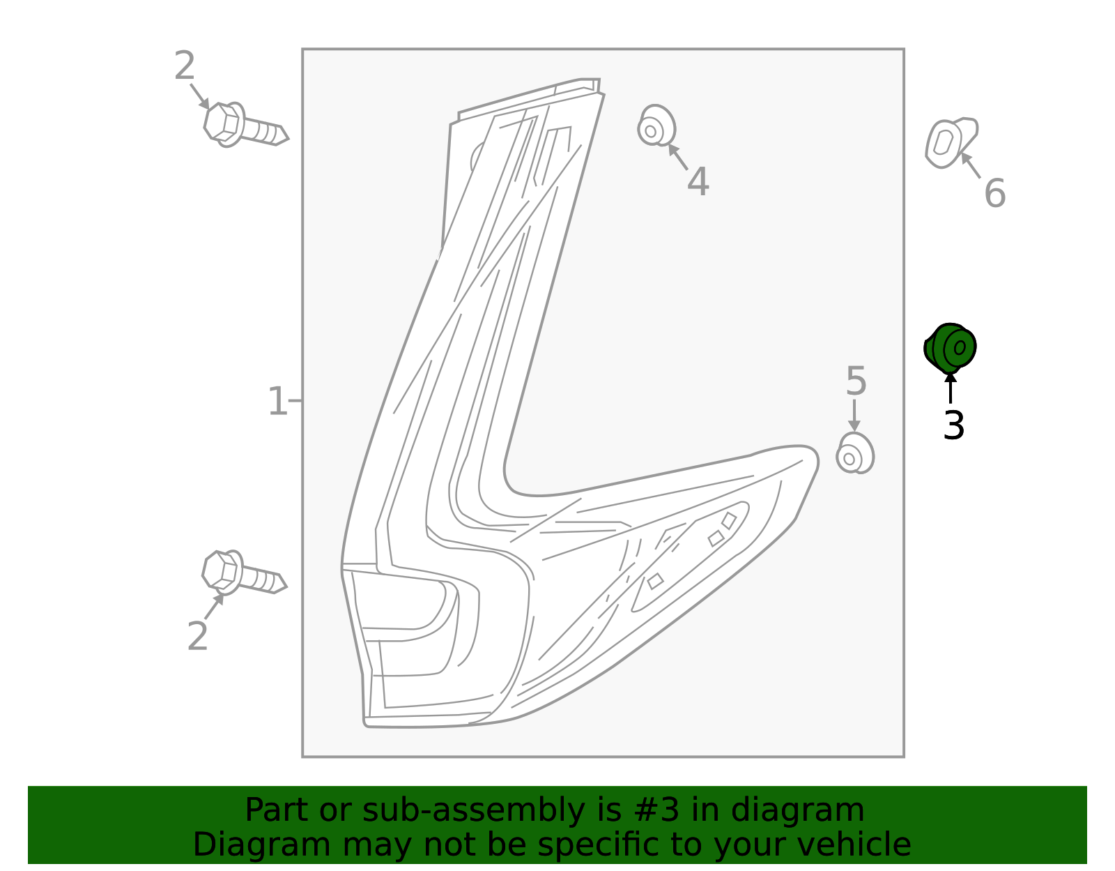 90650-TX6-A01 - Tail Lamp Assembly Clip 2015-2022 Honda | Honda Parts ...