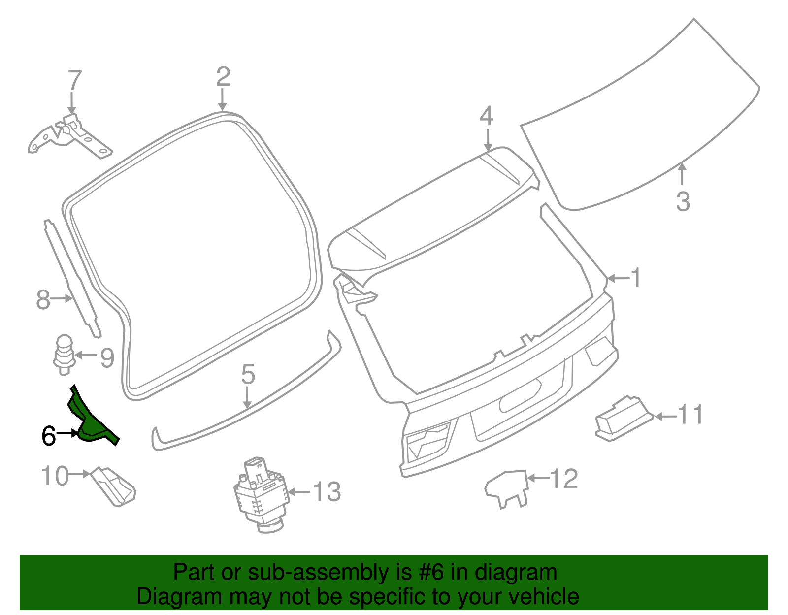 51627304605 - 2014-2018 BMW X5 Side Spoiler (51-62-7-304-605) | BMW of ...