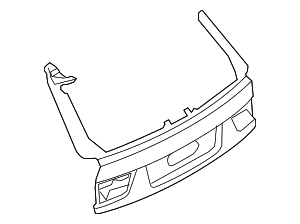 41007378121 - 2014-2018 BMW X5 Lift Gate (41-00-7-378-121) | BMW of ...
