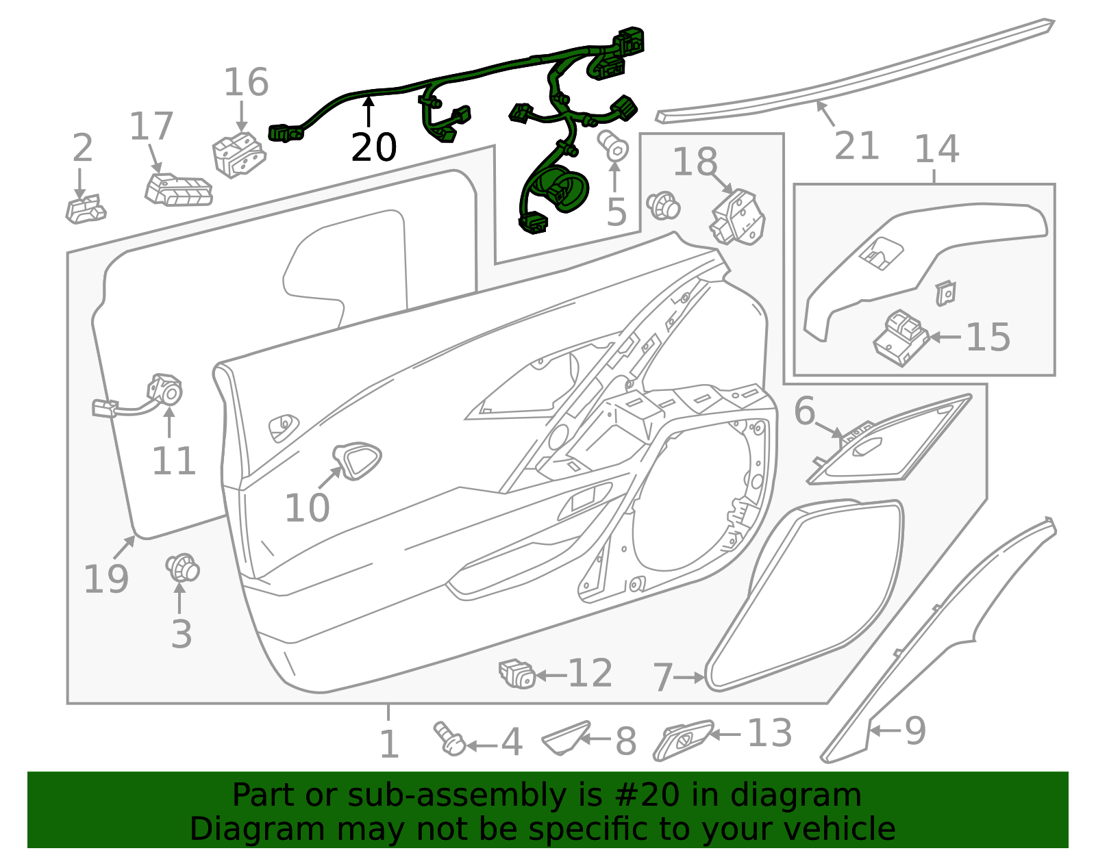 Door Wiring Harness - Power Your Door Systems Right | AutoNation Parts