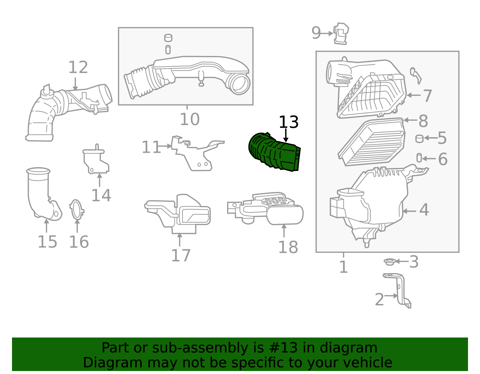 16576-6CB0A - Upper Duct 2019-2024 Nissan Altima | Official Nissan ...