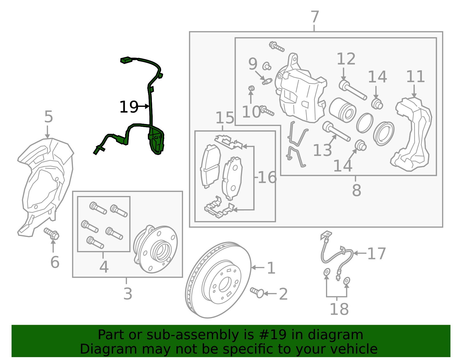 2019-2024 Kia Forte Front Speed Sensor 58930-M7300 | OEM Parts Online