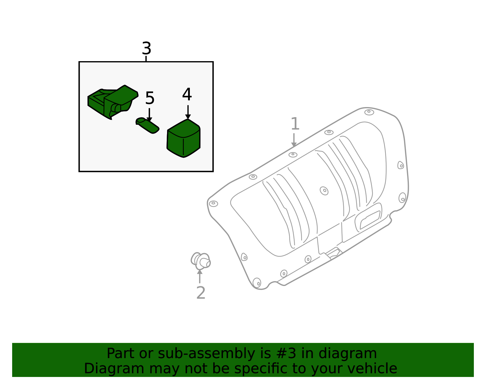 1992-2021 Subaru Trunk Lamp Assembly 84611GA002 | Subaru Parts Store