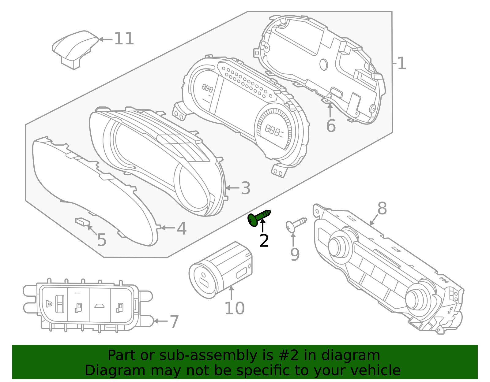 12451-05163 - HVAC Temperature Control Panel Screw 2001-2025 Kia | Kia ...