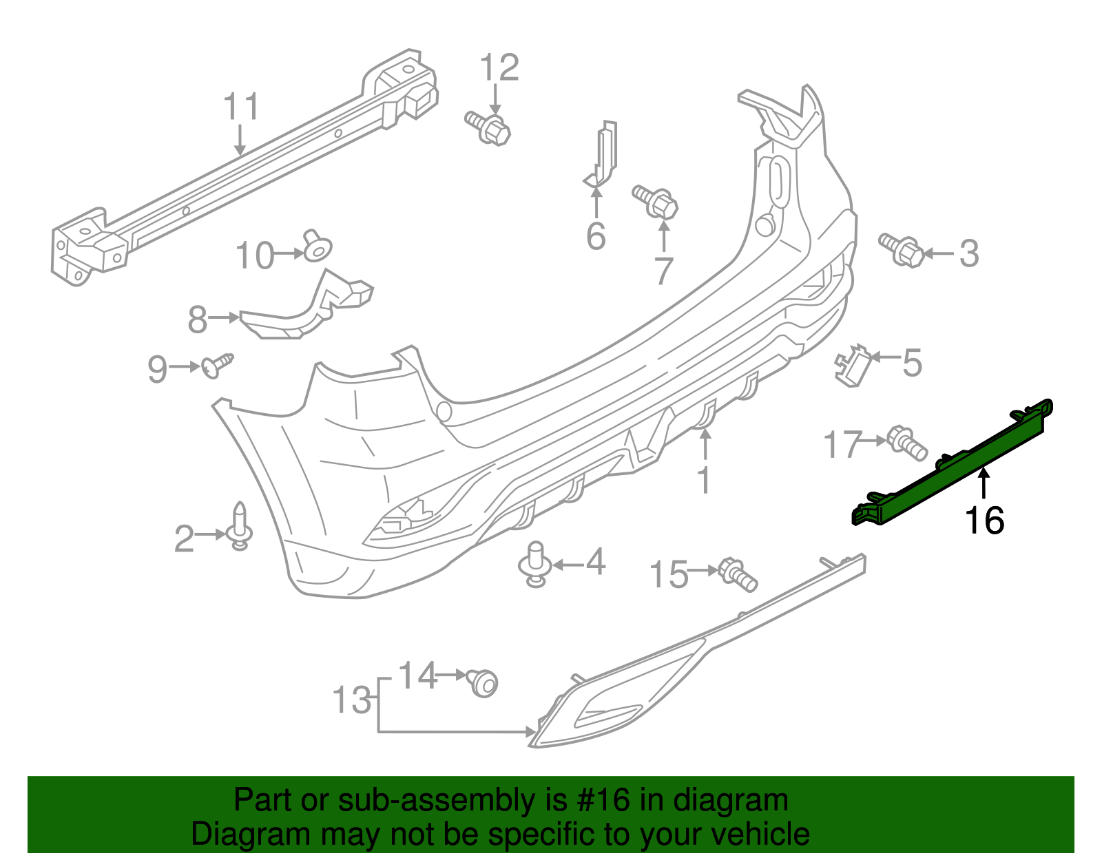 2018-2019 Mitsubishi Outlander Sport Insert 6417A029 | Mitsubishi Parts ...