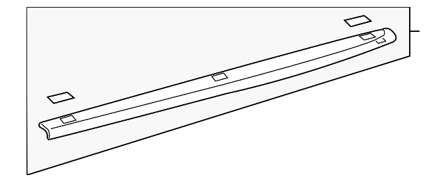 2003-2014 GMC Truck Bed Molding 17802474 GM | GMPartsDirect.com