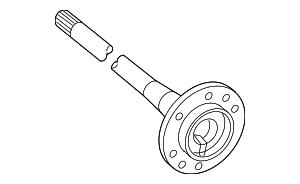 2005-2015 Toyota Tacoma Axle Shaft 42311-04071 | OEM Parts Online