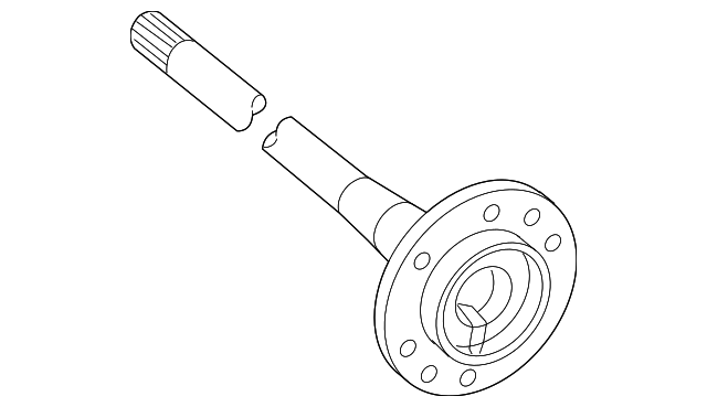 2005-2015 Toyota Tacoma Axle Shaft 42311-04071 | Toyota Parts Center