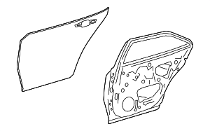OEM 2018-2024 Toyota Camry Door Shell Part # 67004-06301 | Modern ...