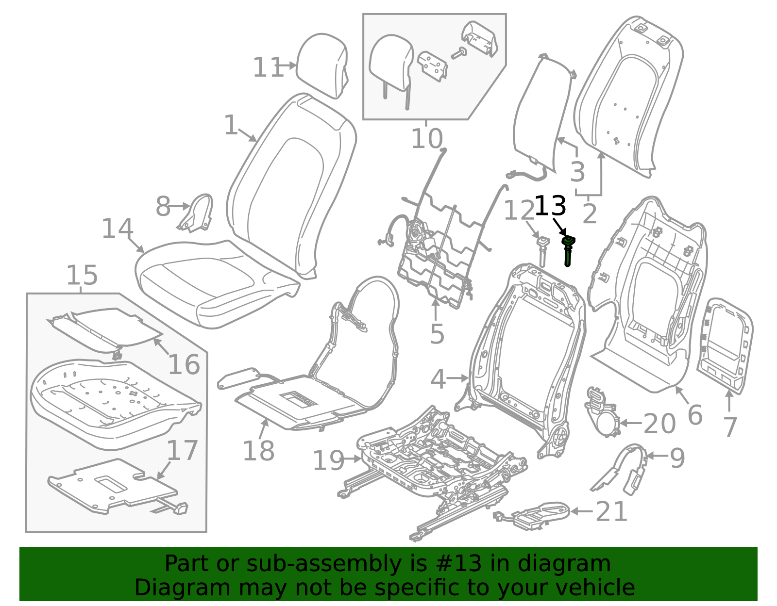 Headrest Guide DU5Z-96610A16-BG - Support and Adjustment Restored ...
