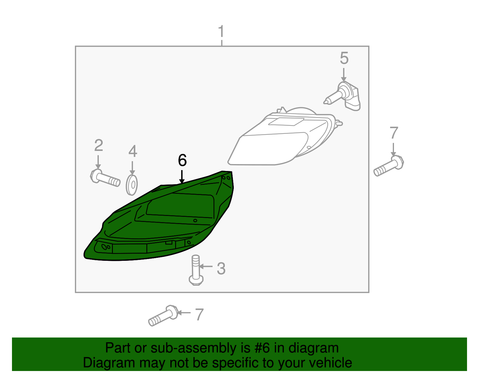 TE69-51-694 - Mount Bracket - 2010-2012 Mazda CX-9 | Mazda Parts Factor