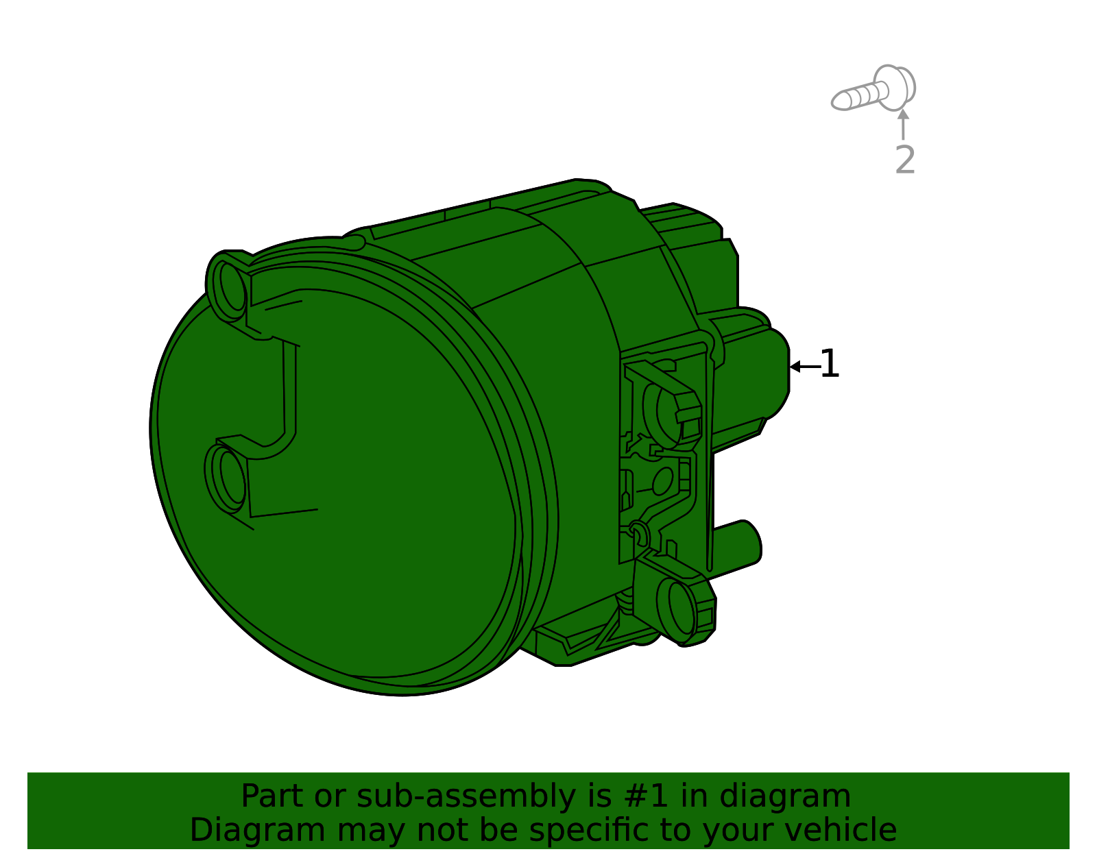 Genuine Toyota Fog Lamp Assembly part# 81210-0E050 for 2015-2025 Toyota ...