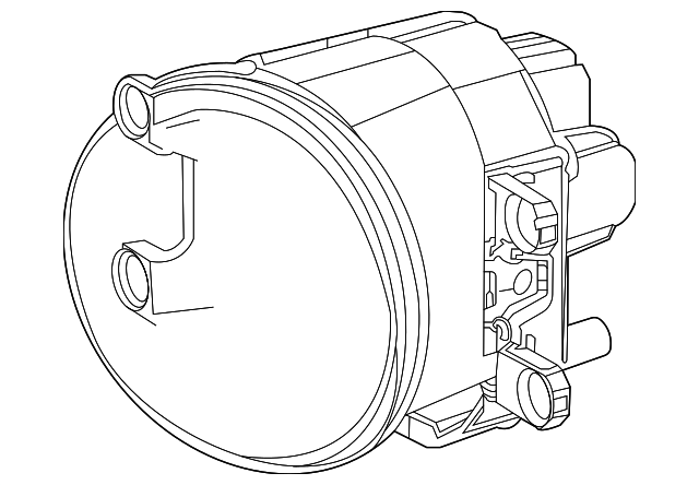 Genuine Toyota Fog Lamp Assembly part# 81210-0E050 for 2015-2025 Toyota ...