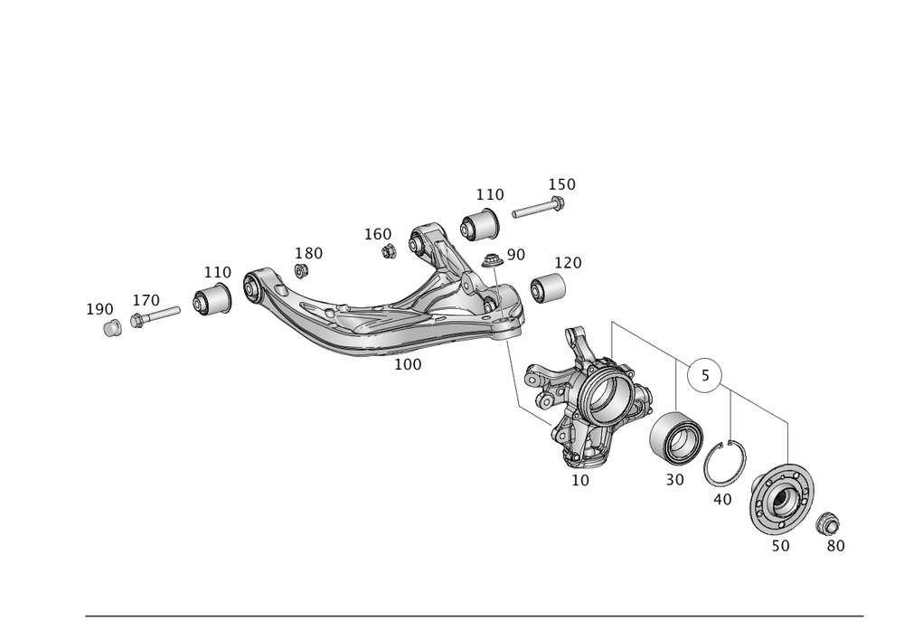 910105014018 - Hexagon Head Bolt 1998-2025 Mercedes-Benz | MB Parts Source