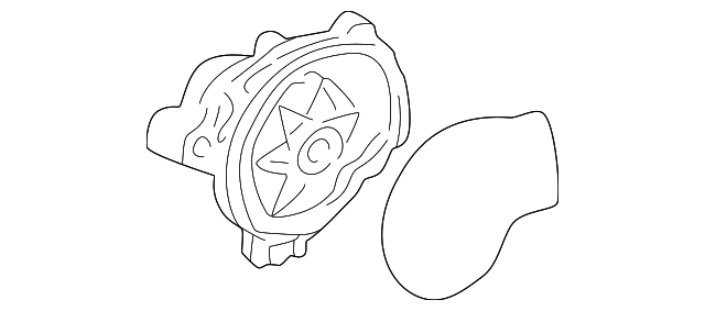 19200-PLM-A01 - 2001-2005 Honda Civic - Water Pump | Genuine Honda Parts